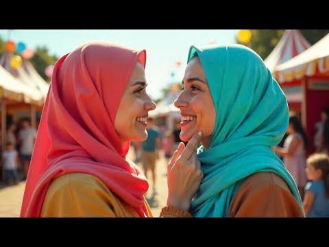Pure Love Between Two Hijabi Girls 🌙  A Beautiful Muslim Romance