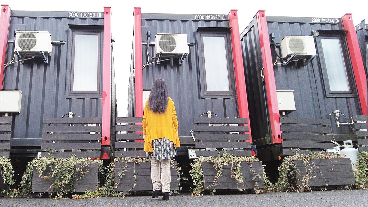 [ENG] Container Hotel to be Dispatched Urgently🤗New Hotels in Japan🎦4K ...