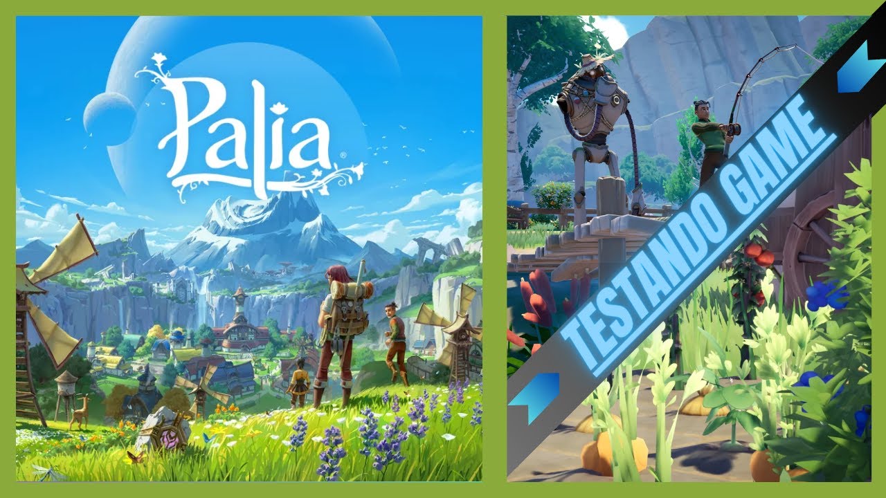 Jogando Palia (início do game) - Relaxante game - YouTube