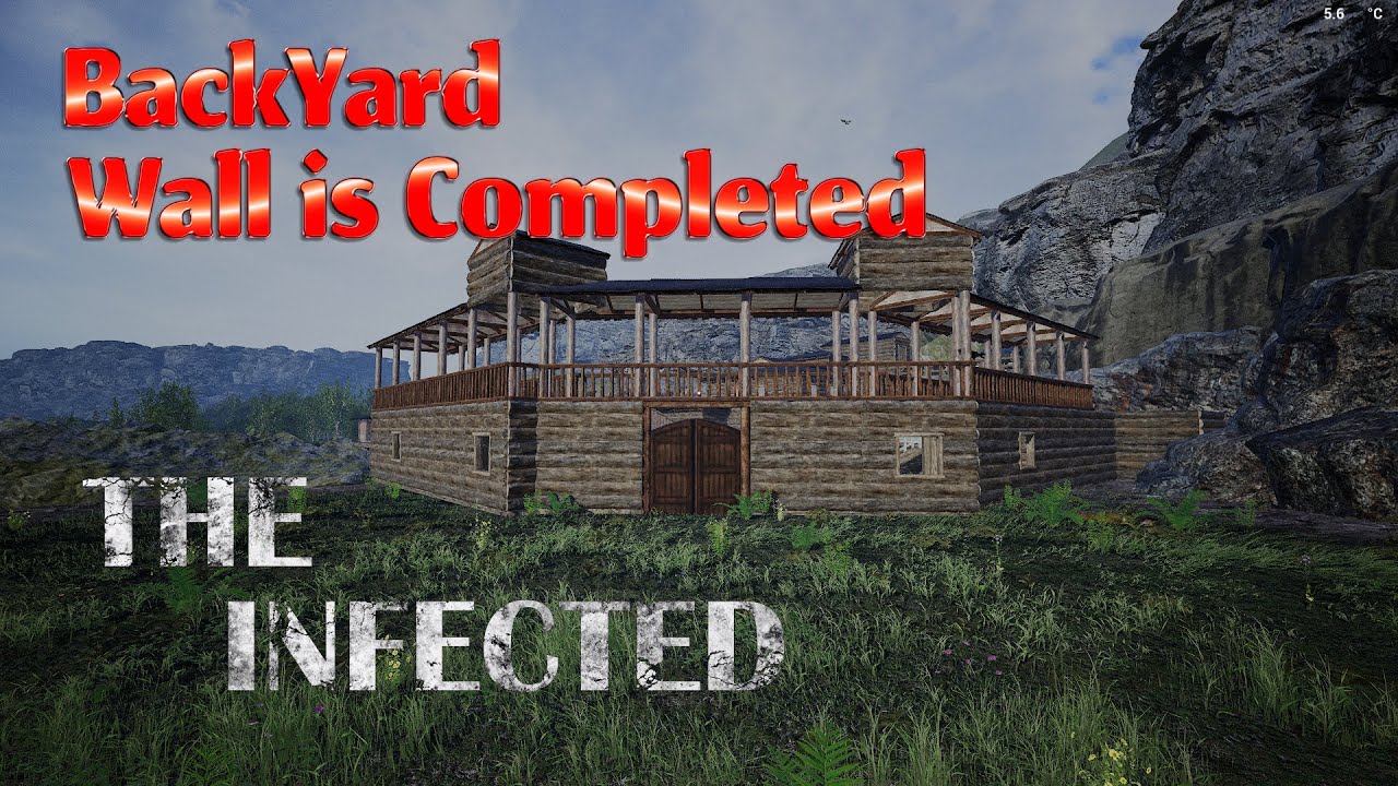 BackYard Wall is Completed - The Infected - S2E29 - YouTube