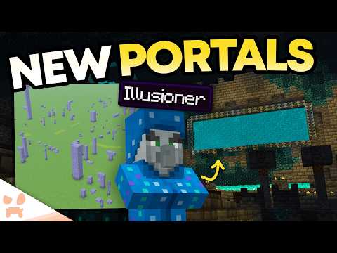 MINECRAFT JUST REVEALED A STRANGE NEW WORLD, ILLUSIONER BOSS + DEEP DARK PORTALS FINALLY POSSIBLE!?