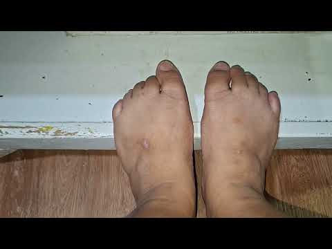 showing my sleepy feet on the sofa after a long day