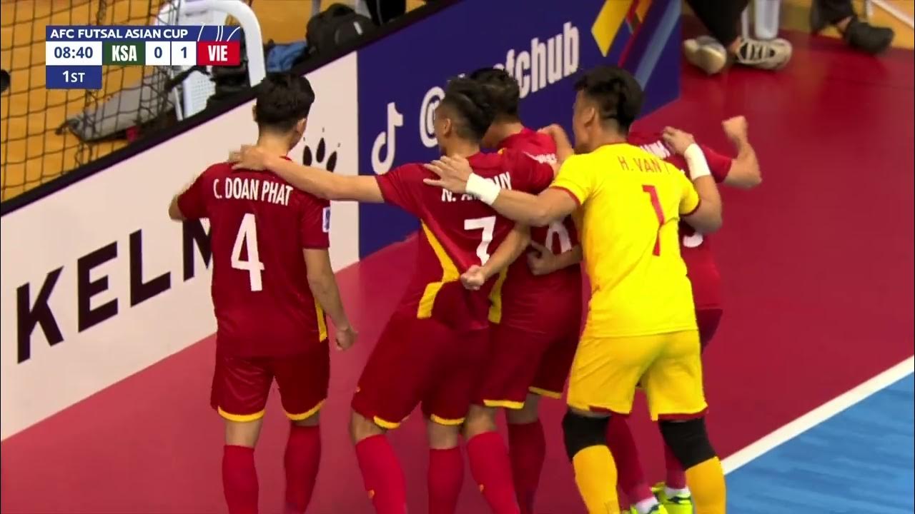 [AFC 풋살 아시안컵] 예선 2R 사우디아라비아 VS 베트남 H/Lㅣ2022 쿠웨이트 AFC 풋살 아시안컵 - YouTube