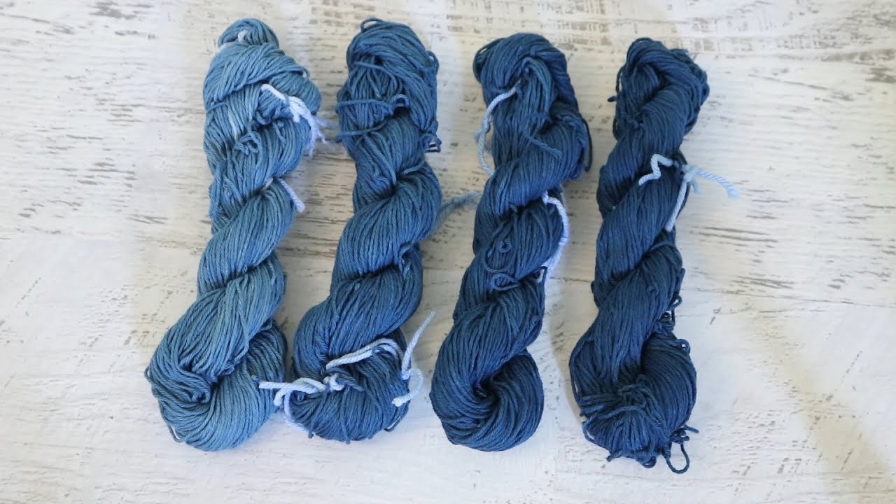 Dyepot Weekly #67 - Multiple Dips into the Indigo Vat; Dyeing a ...