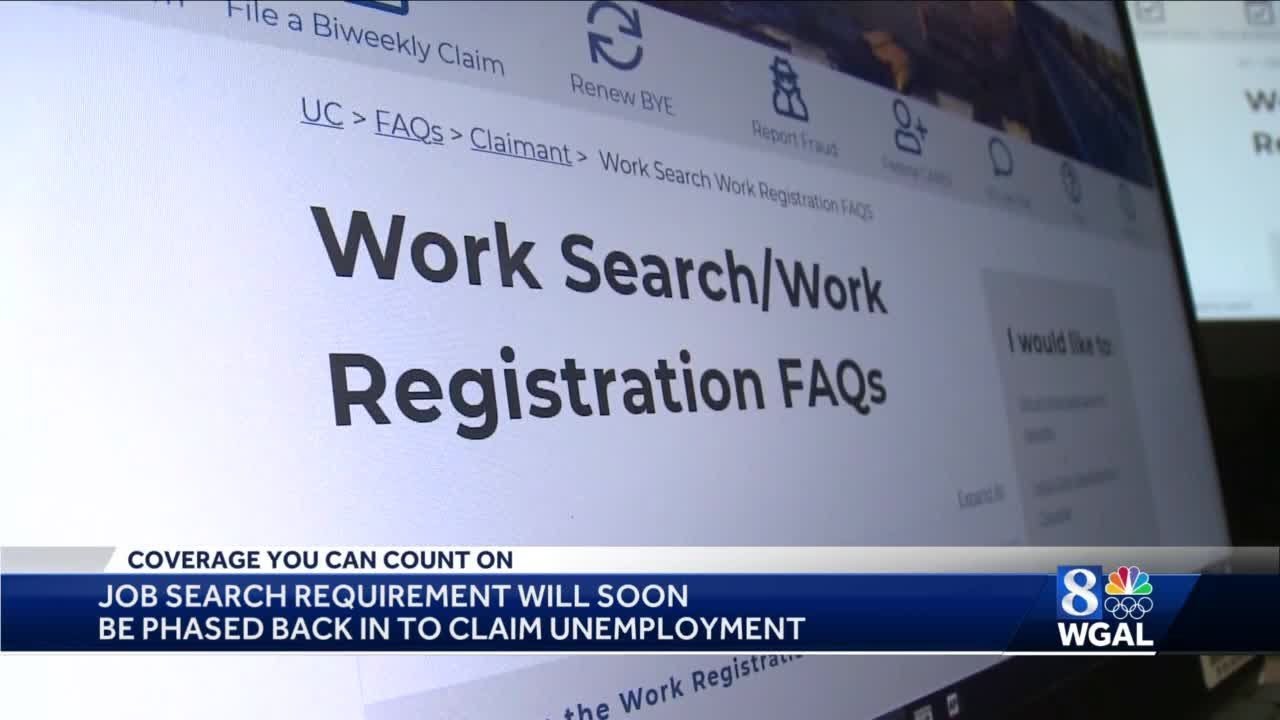Pennsylvania may bring back work search requirement for unemployment ...