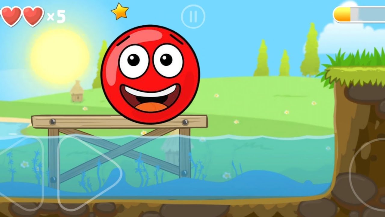 "🔴 Red Ball 4: Epic Adventure Game 🎯 Roll, Jump, and Bounce 🏀 Fun and ...