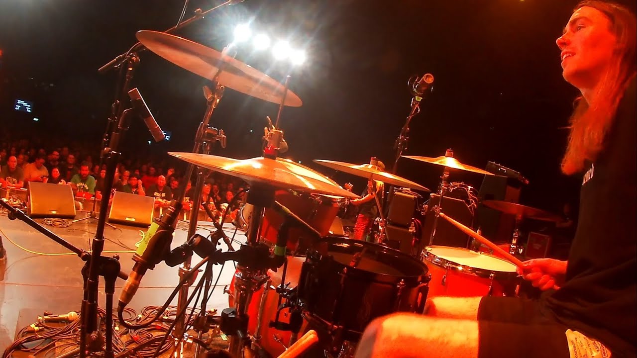 Something Something Explosion - Motor Mouth Drum Cam 26/01/24 Festival Hall - YouTube