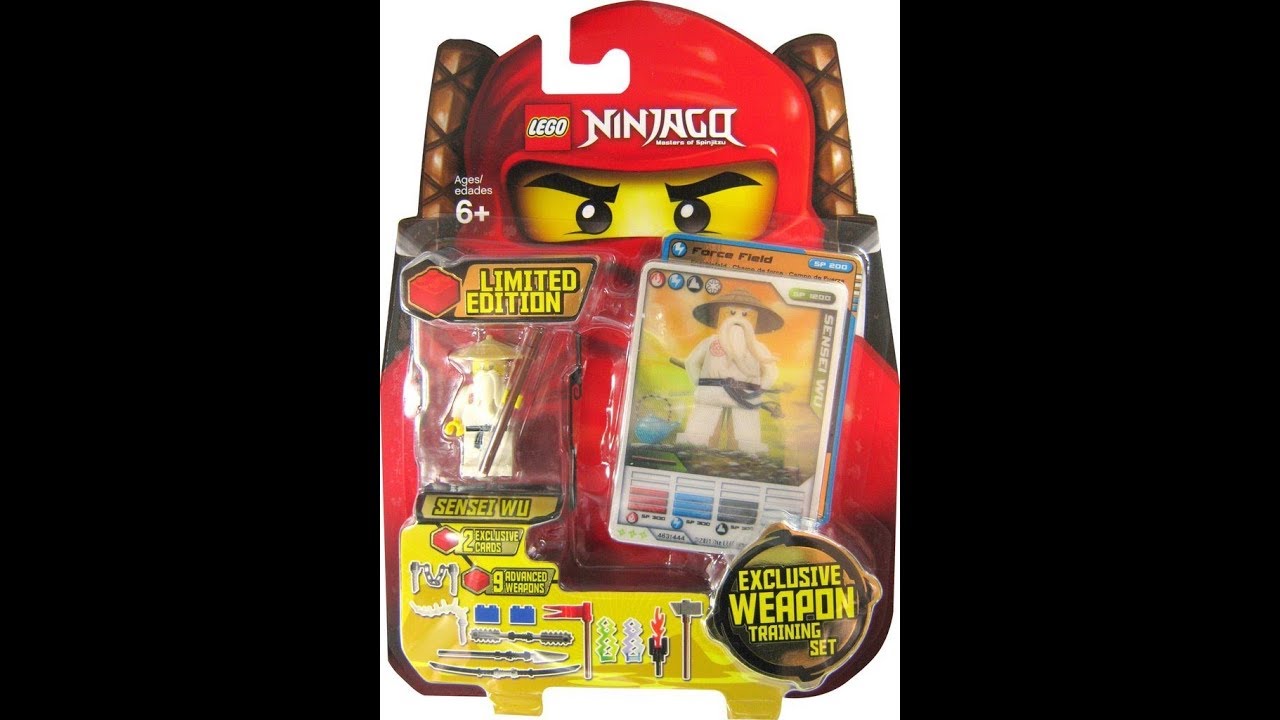 LEGO Ninjago Limited Edition Set #4623546 Sensei Wu Includes 9 ...