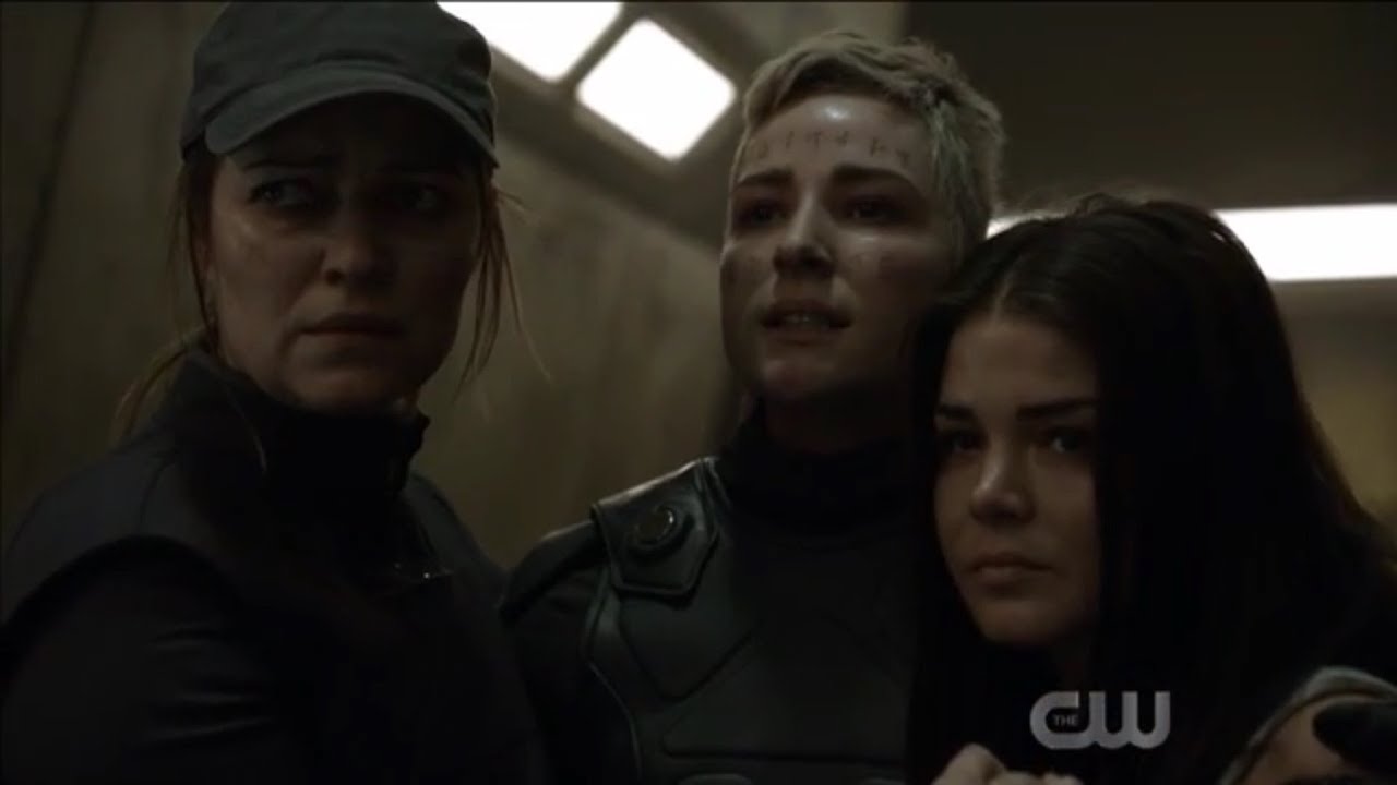 The 100 7x06 "Nakara" Scene: Diyoza, Hope and Octavia reunites! - YouTube