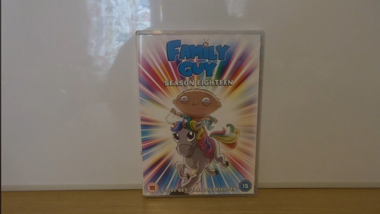 Family Guy Season 18 (UK) DVD Unboxing - YouTube
