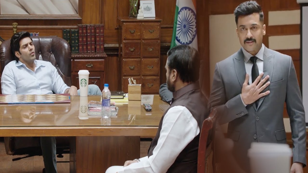 Rowdy Rakshak Movie Best Scene | Suriya, Mohanlal, Arya - YouTube