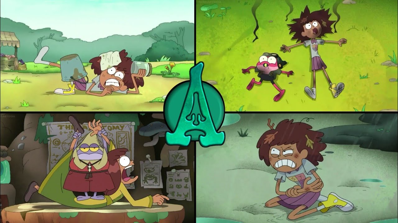 Amphibia - Pain and Suffering Compilation - YouTube