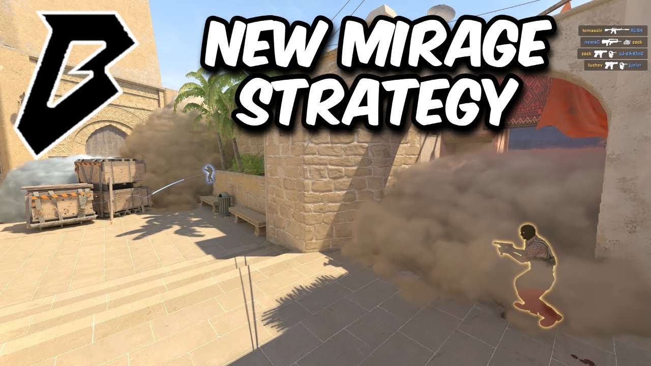 BESTIA FAST MIRAGE A SPLIT TACTIC ON CS2 - YouTube