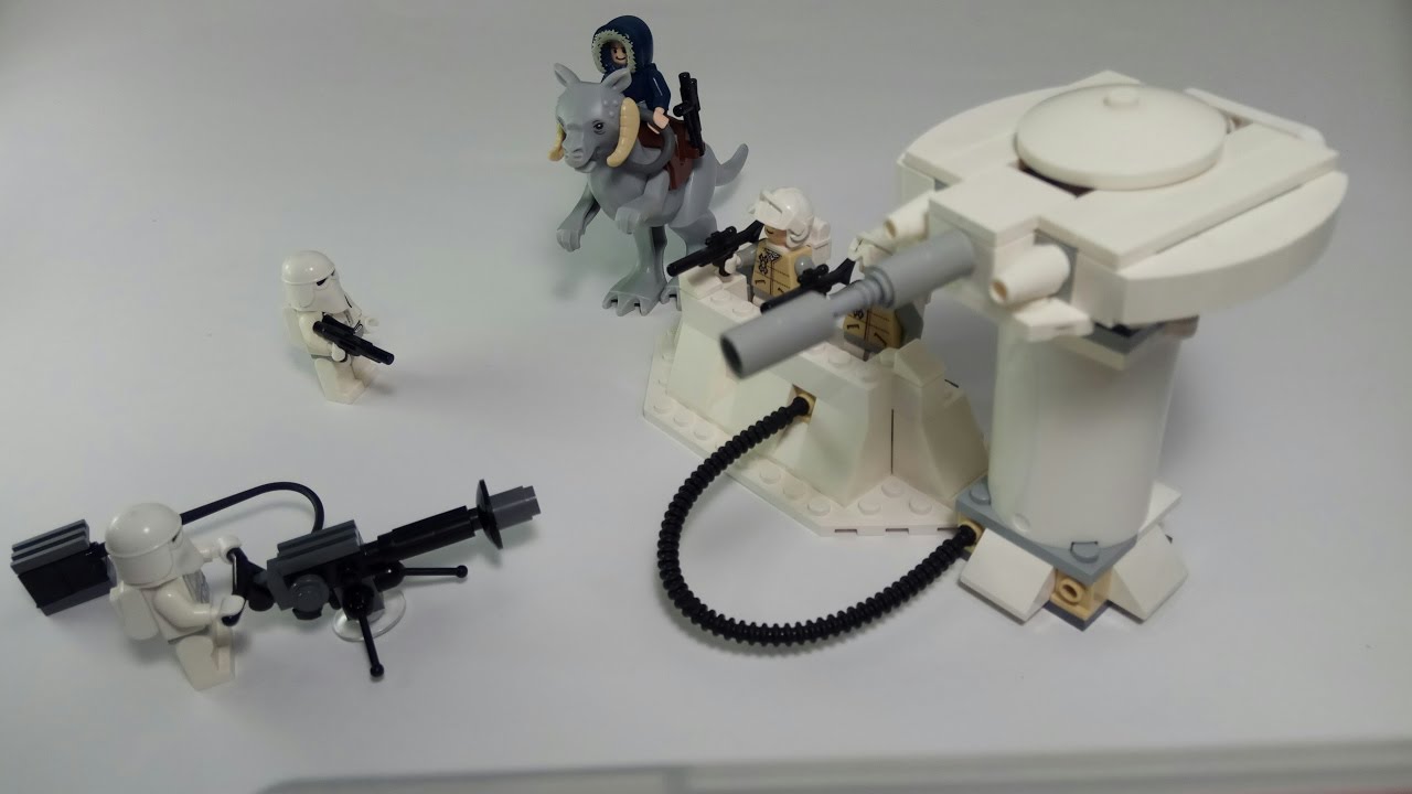 Lego Star Wars 7749 Echo Base Lego Speed Build - YouTube