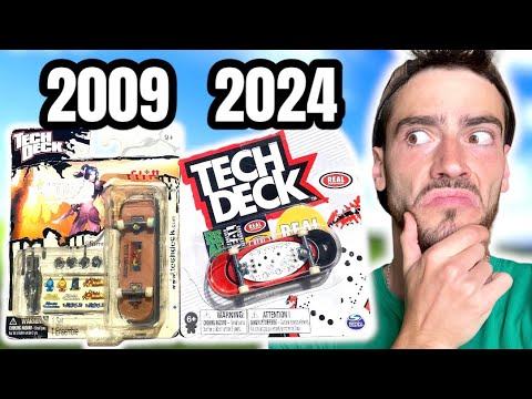 TECH DECK 2009 VS 2024 ¿CUAL ES MEJOR? Alec Fingerboard - YouTube