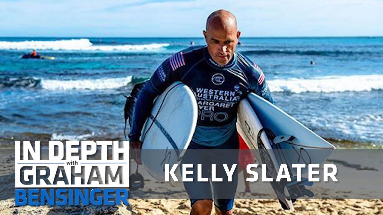 Kelly Slater to younger surfers: Take me out - YouTube
