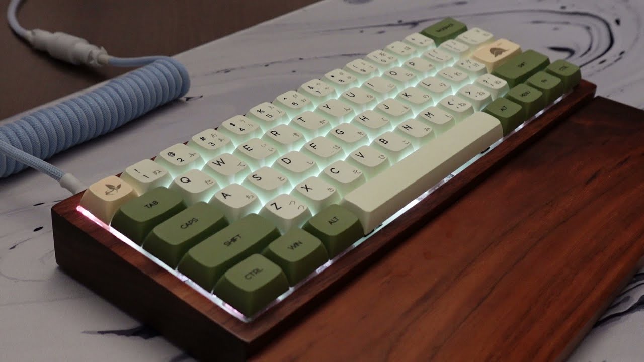 Thocky Matcha Keyboard?! - YouTube