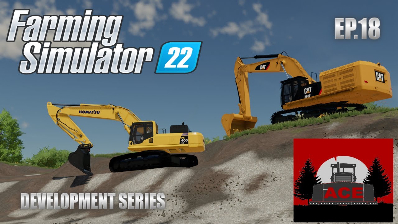 Farming Simulator 22 | Construction Development Timelapse | EP.18 | New ...