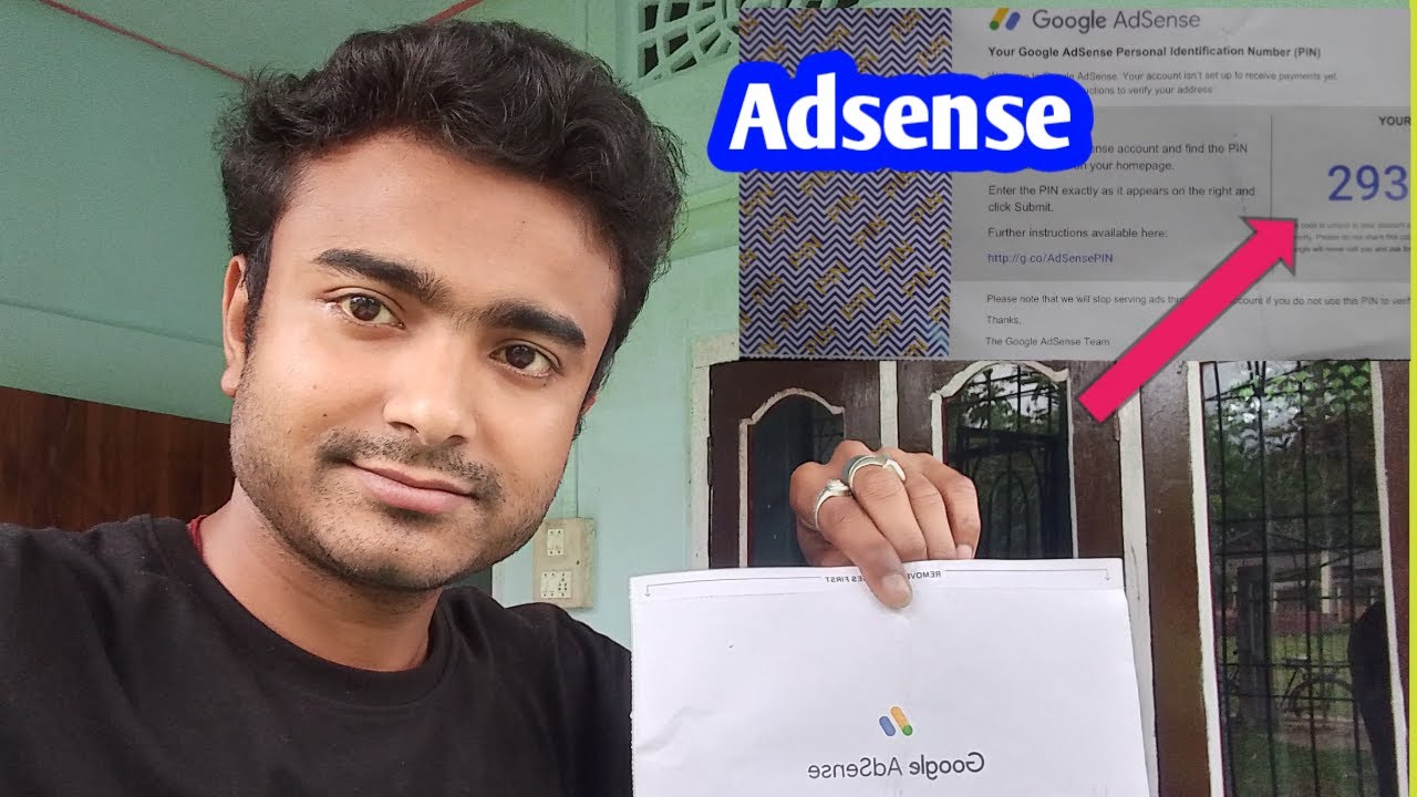 google adsense letter pin verification 2023 | google adsense pin ...