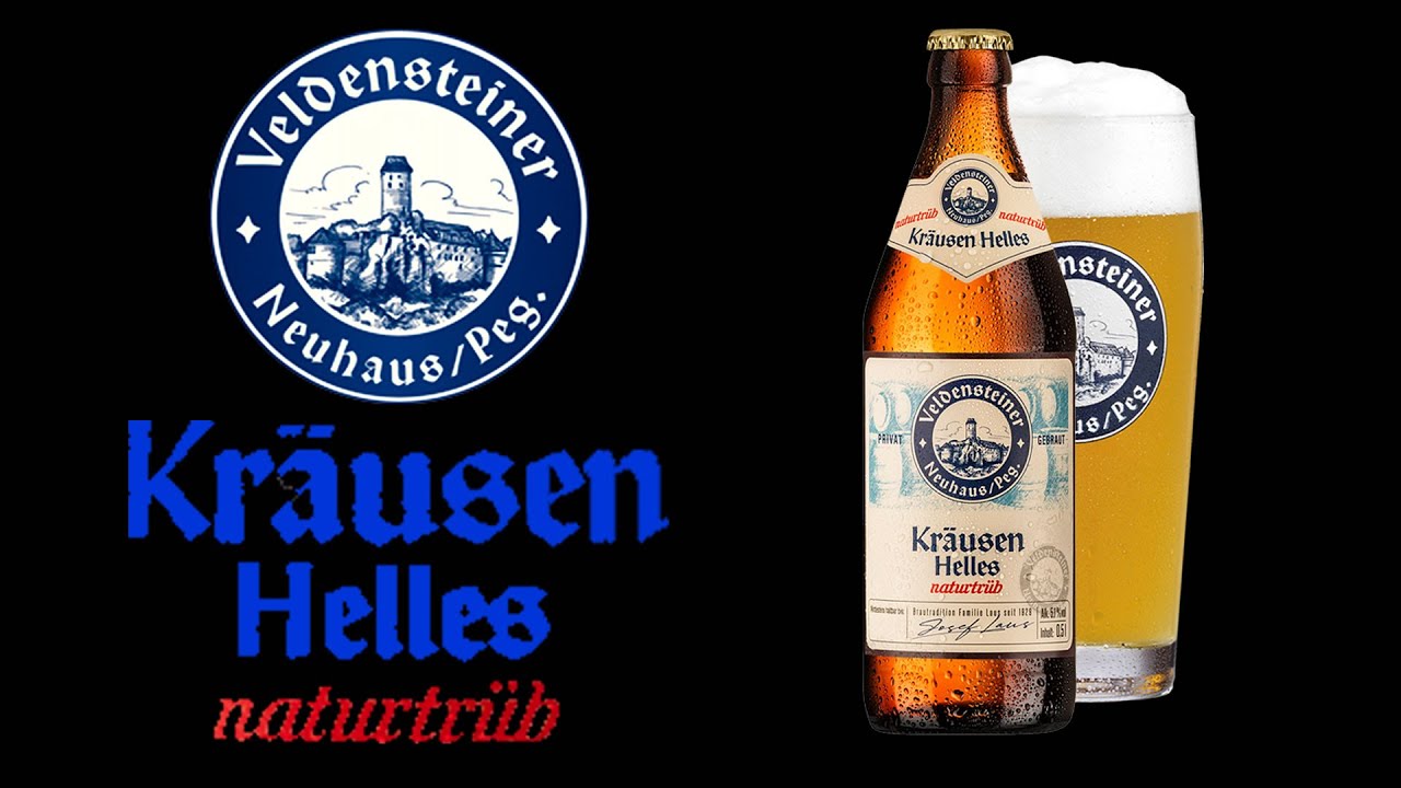 Kaiser Bräu Veldensteiner Kräusen Helles - YouTube