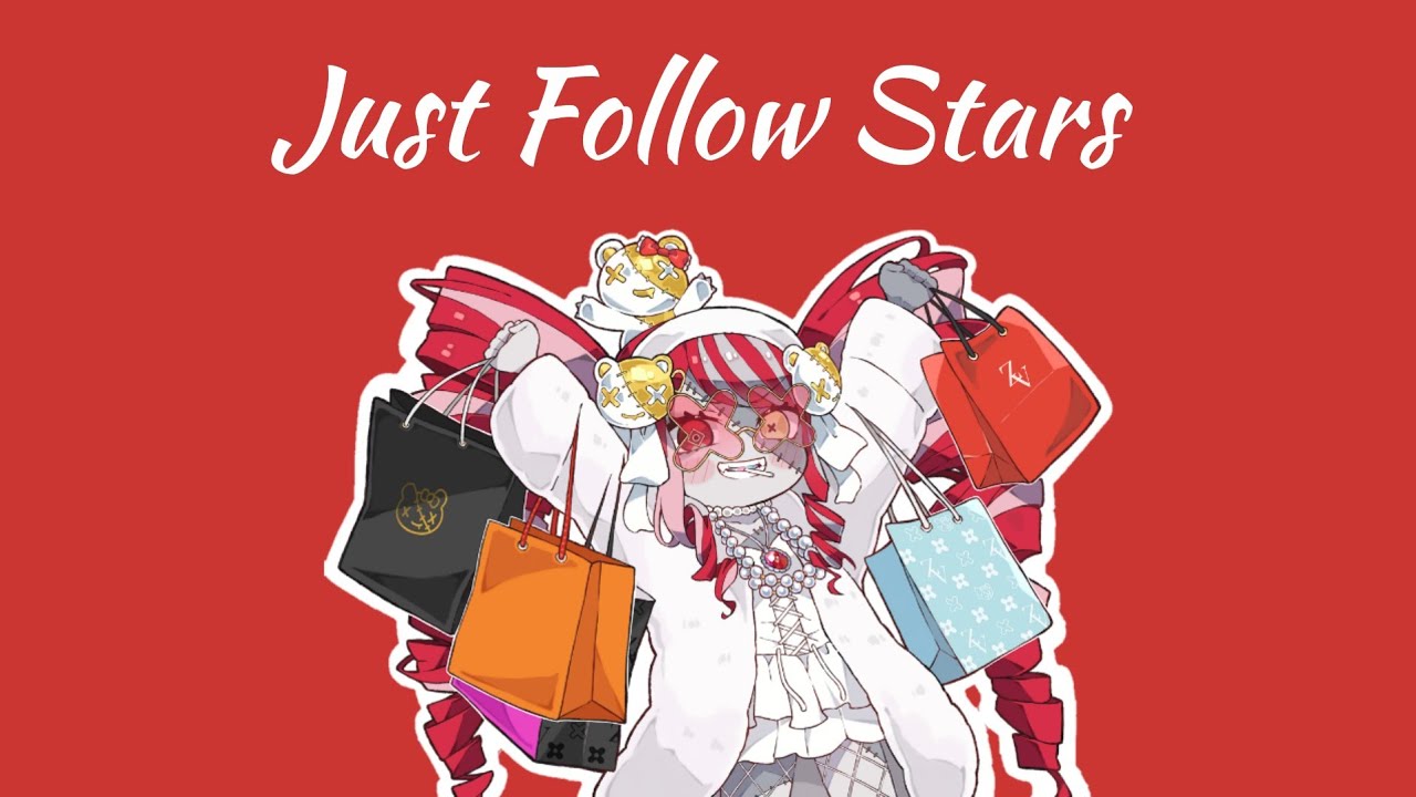 【Hololive song】Holostars - Just Follow Stars (with Lyrics) - YouTube