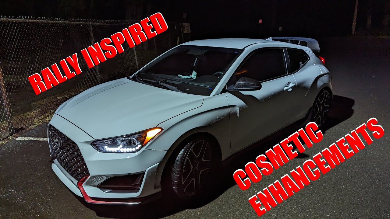 Installing A WRC Wing on my Veloster N! (And some Lighting Upgrades too ...