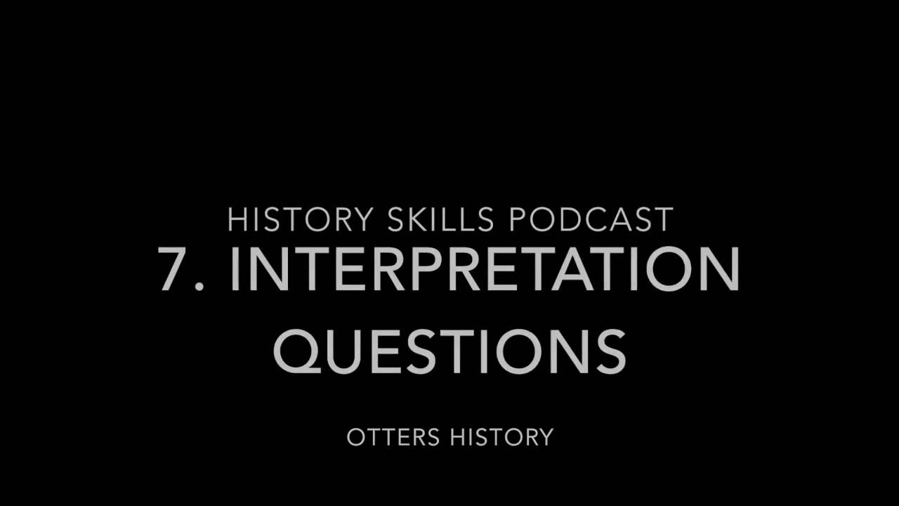 7. Interpretation Questions - YouTube