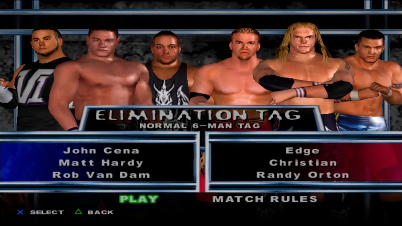 WWE SmackDown! Here Comes the Pain - ELIMINATION TAG - YouTube