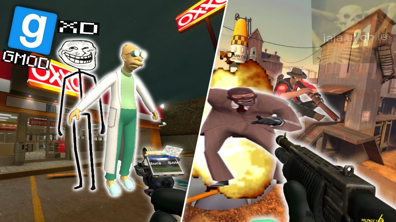 Un dia completamente normal en GMOD - YouTube