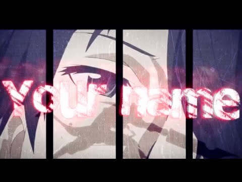 「Sword Art Online」Sony Vegas Pro Free Anime Intro Template - YouTube