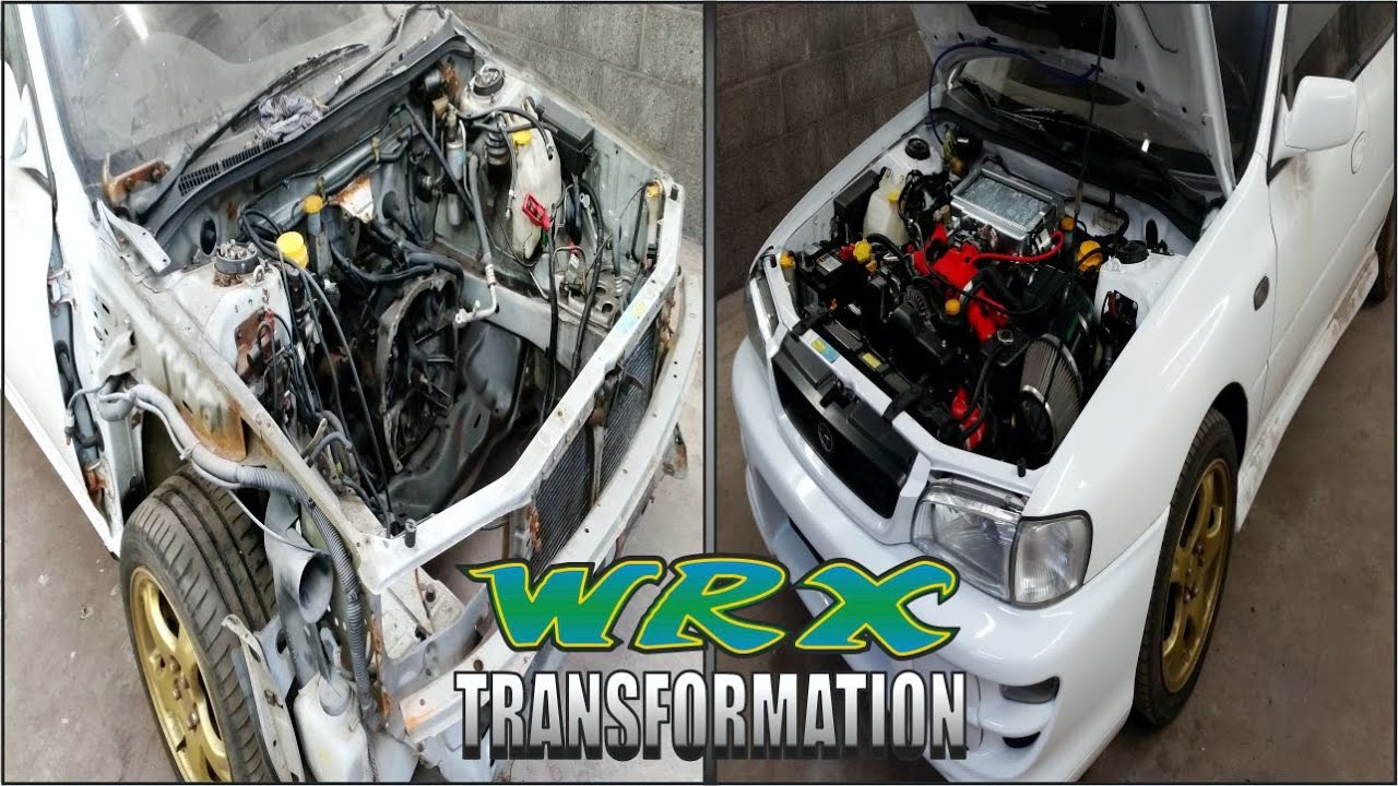 Subaru Impreza GC8 WRX Complete Transformation Part 4 - YouTube