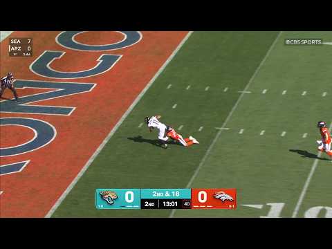 Großer Catch von Parker Washington führt zum Touchdown durch Tuten