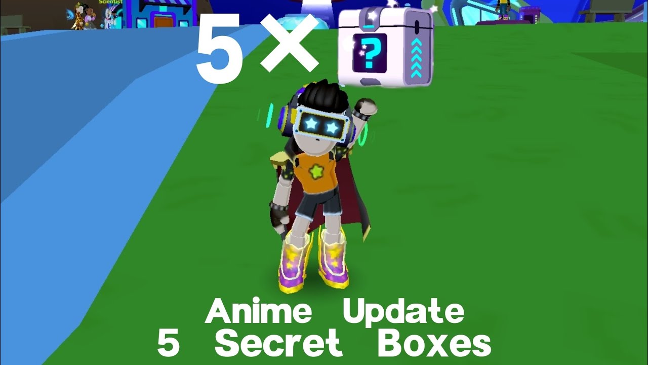 Anime Update 5 Secret Boxes Place - YouTube