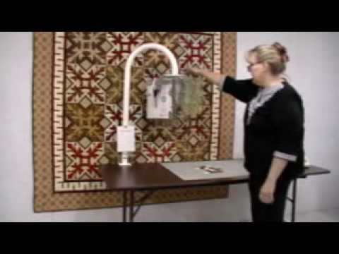 Quilting Ruler Holder - " Hang in a Round " by USAUS - YouTube