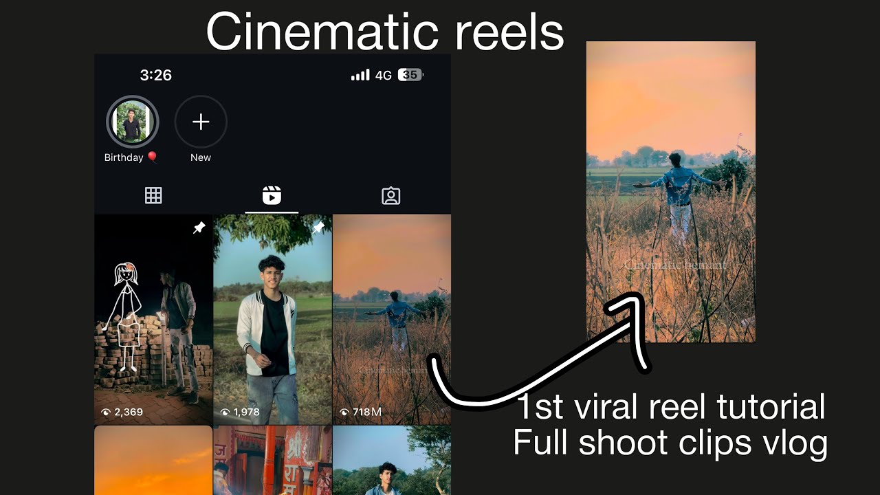 How to shoot cinematic reels in iPhone shooting tips. - YouTube