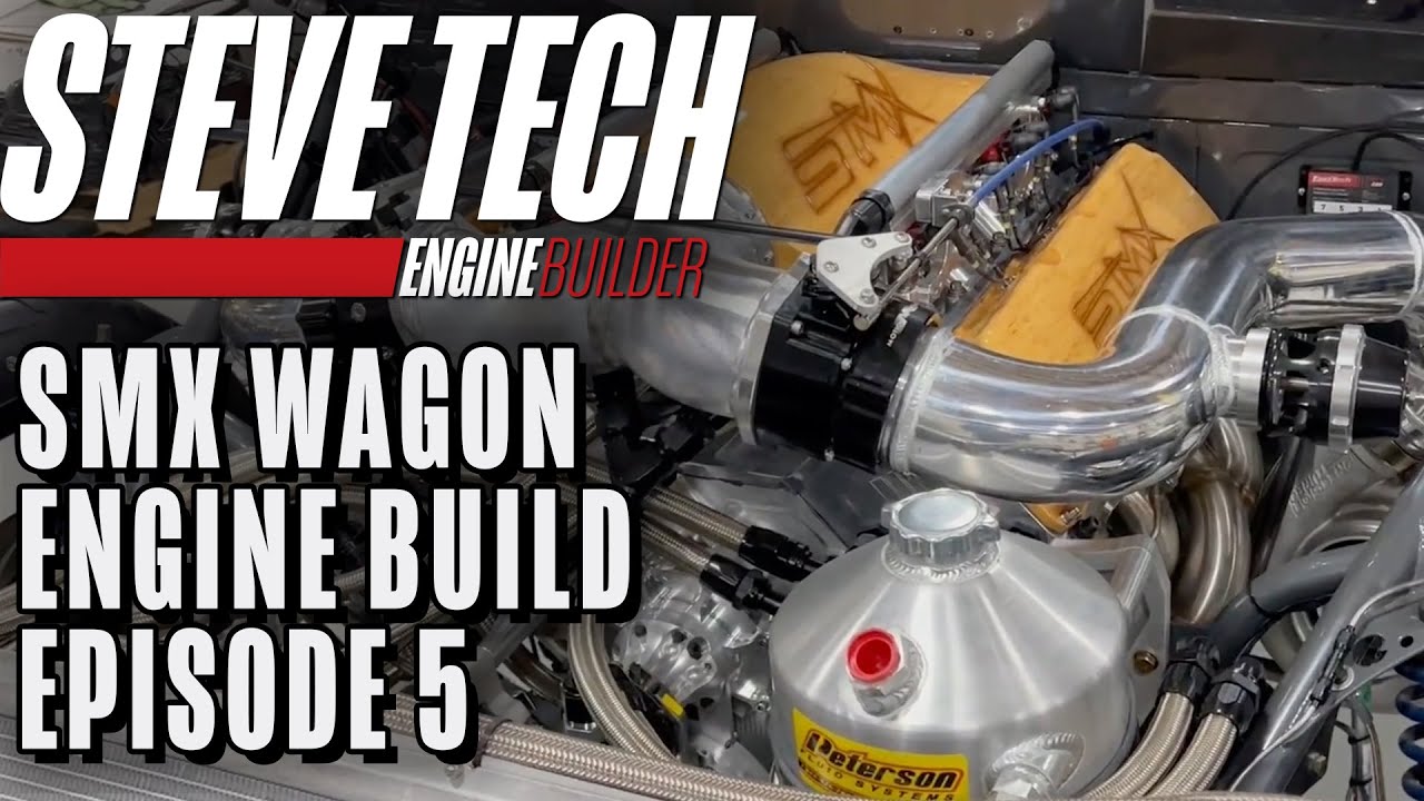 Steve Unveils the SMX Engine in the Wagon - YouTube