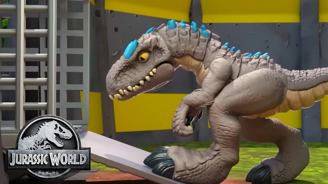 How Do You Catch the Indominus Rex?? | Jurassic World | Kids Adventure ...