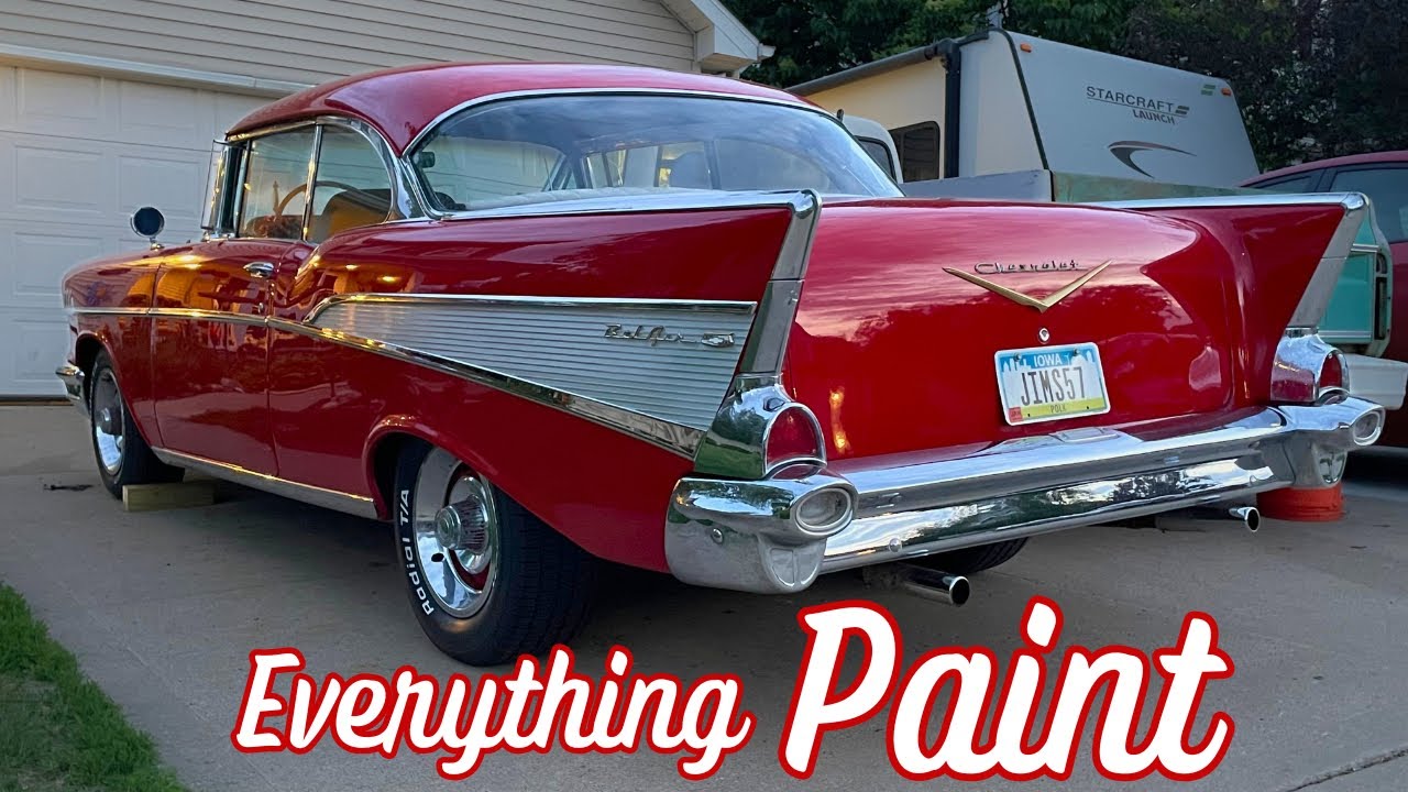 Bringing the Paint Back to Life on a Classic 1957 Chevy - YouTube