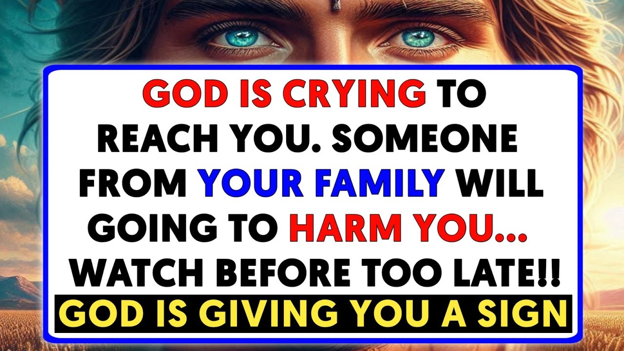 GOD IS CRYING TO REACH YOU. SOMEONE FROM YOUR... | God Says | God ...