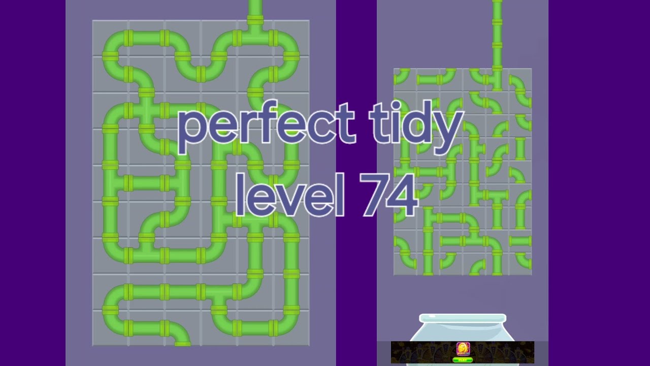 Perfect Tidy Level 74 حل لعبة|Game Walkthrough - YouTube