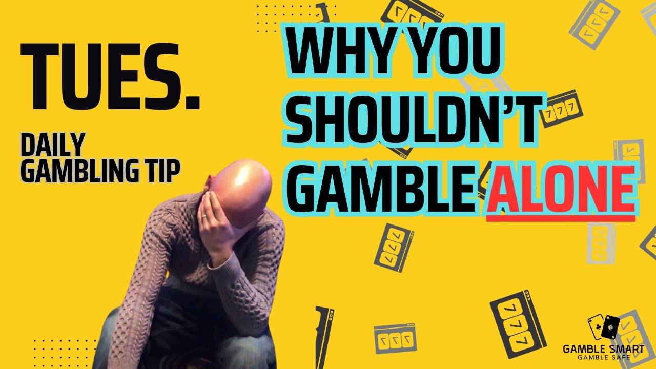 Daily Gambling Tip: Don't Gamble Alone! 👯‍♂️ Go with a Gambling Buddy ...