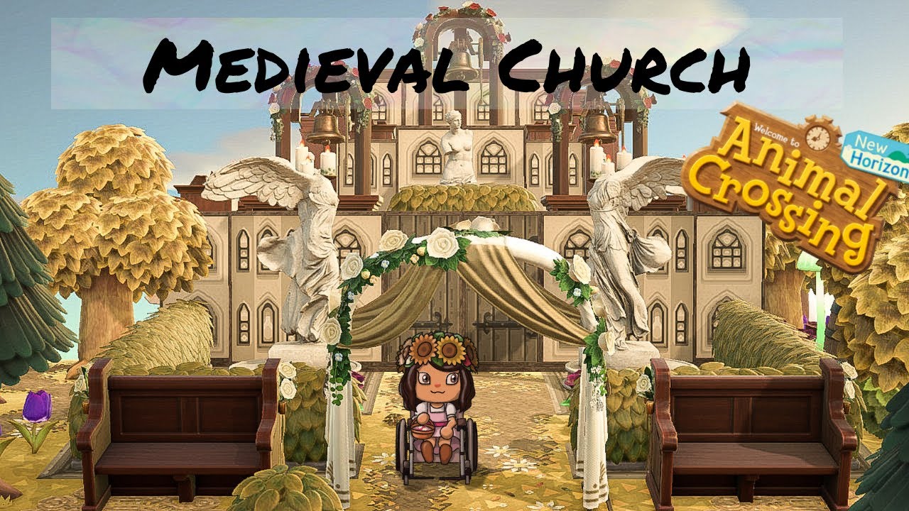 Building a Rustic Medieval Small Town Temple / Church Animal Crossing ...