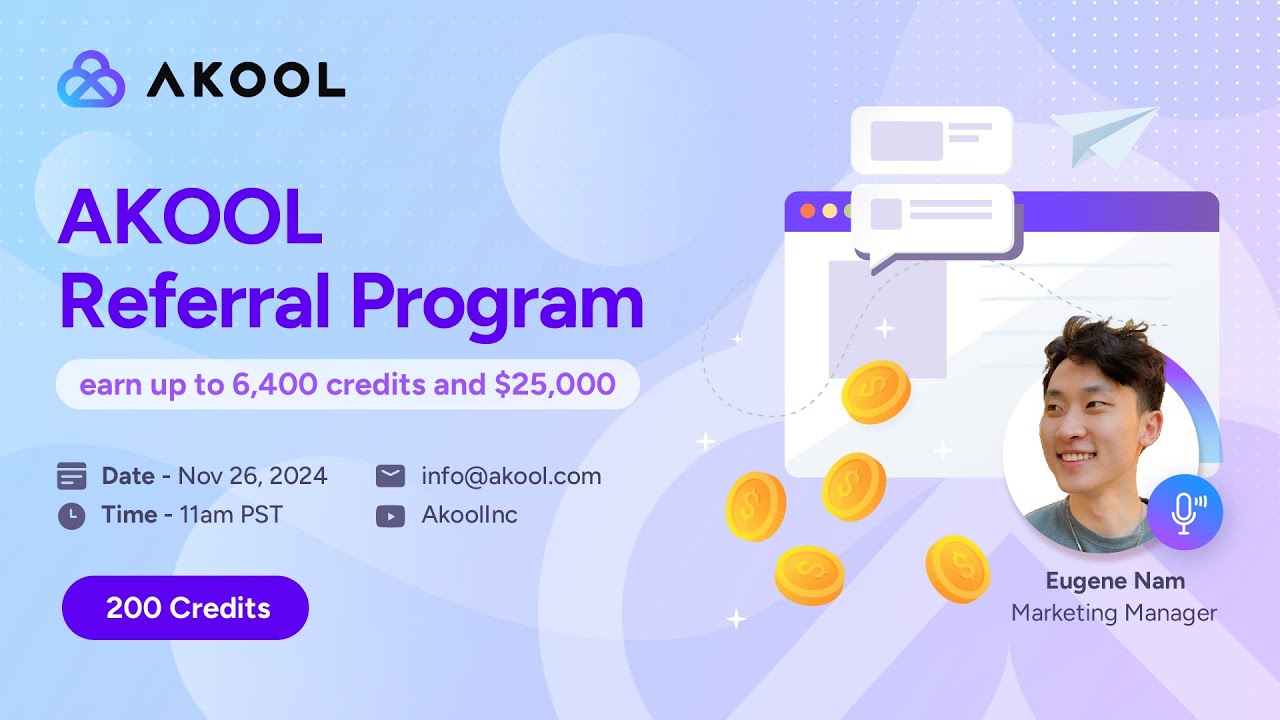 AKOOL Referral Program! - YouTube