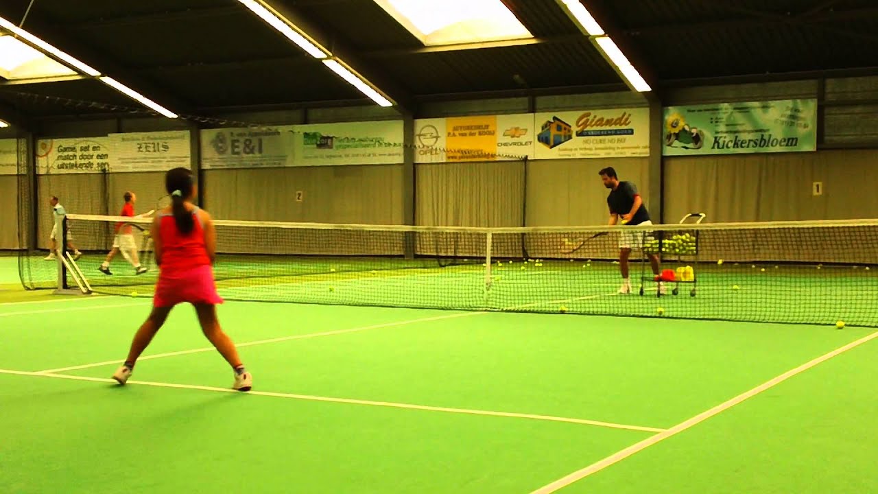 Tennis practice with Raemon Sluiter - YouTube