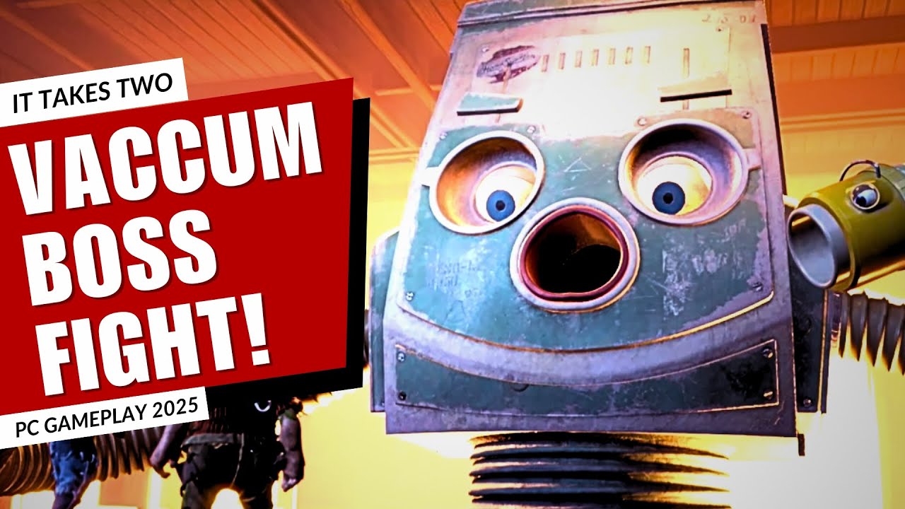 We Had So Much Fun Beating the Vacuum Boss in It Takes Two Ep.2 | PC ...