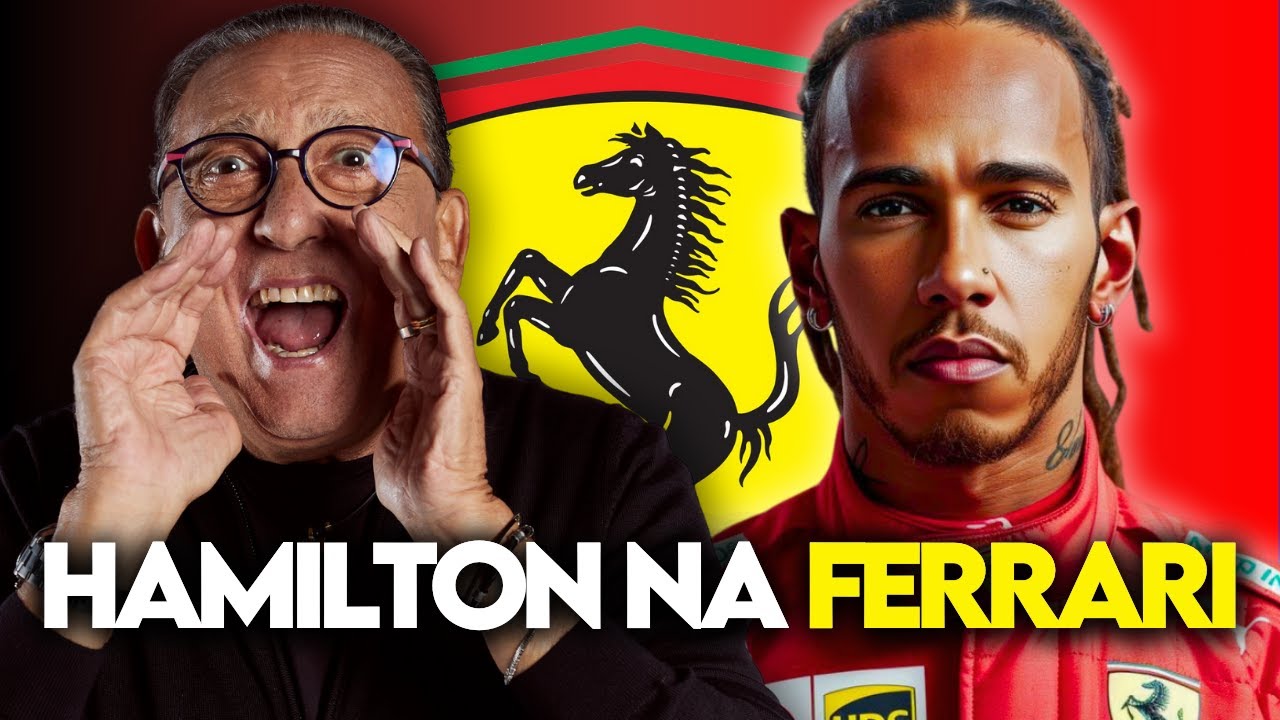 HAMILTON NA FERRARI | Galvão Bueno comenta - YouTube