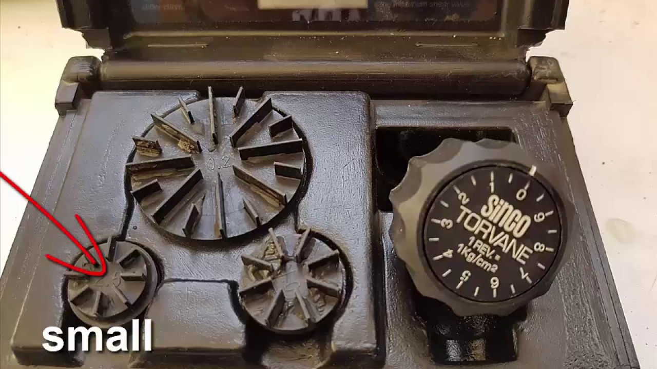 Torvane Test - YouTube