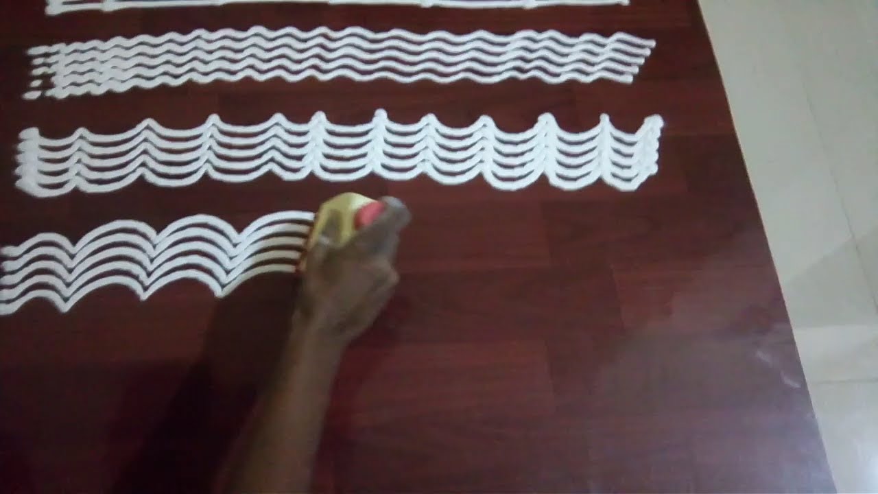 How to use rangoli making tool | Easy and quick way to make the rangoli ...