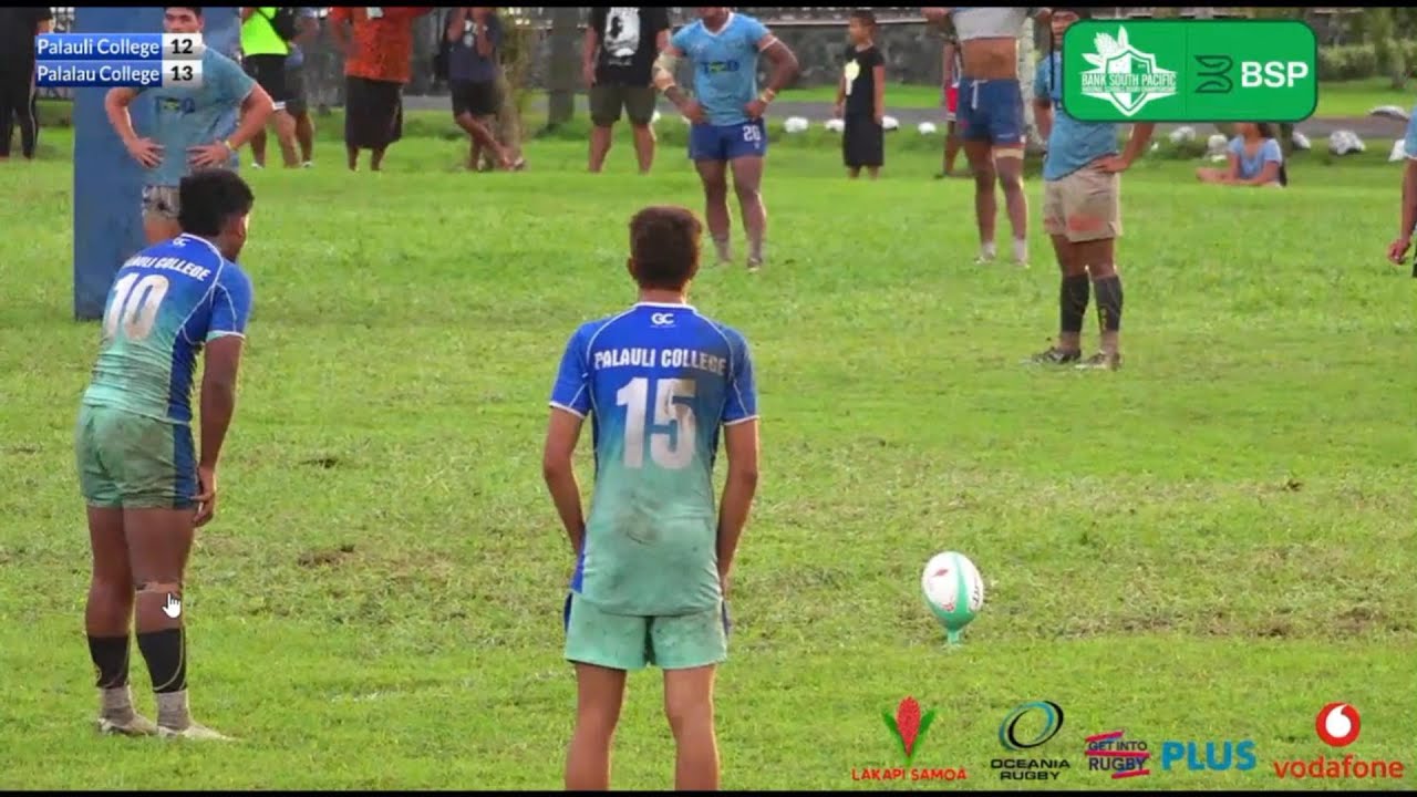 BSP Lakapi Championship QF4 Highlights | PALAULI College vs PALALAUA ...