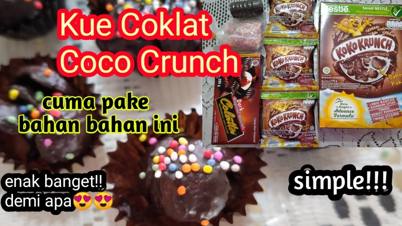 Bikin Kue Coco Crunch! Enak banget😍 Wajib Cobaaa!! - YouTube